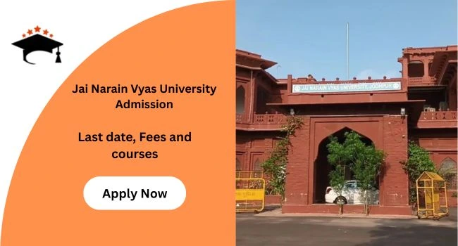 JNVU Admission 2026: Last Date, Fees and Courses